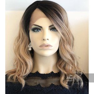 Her Wig Closet | Accessories | 4 Mix Blonde With Dark Roots Wavy Wig ...
